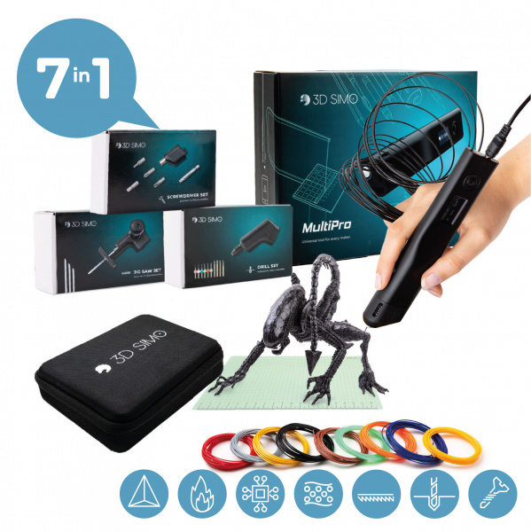 3D pero 3Dsimo MultiPro 2: Velké balení | CQE.CZ